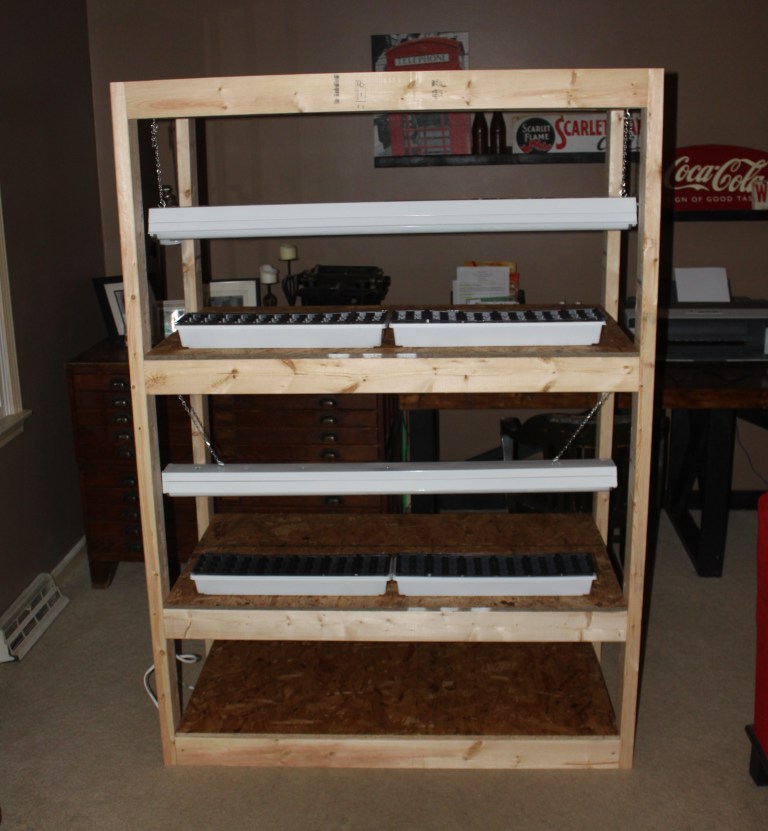 Indoor Seed Starting Rack