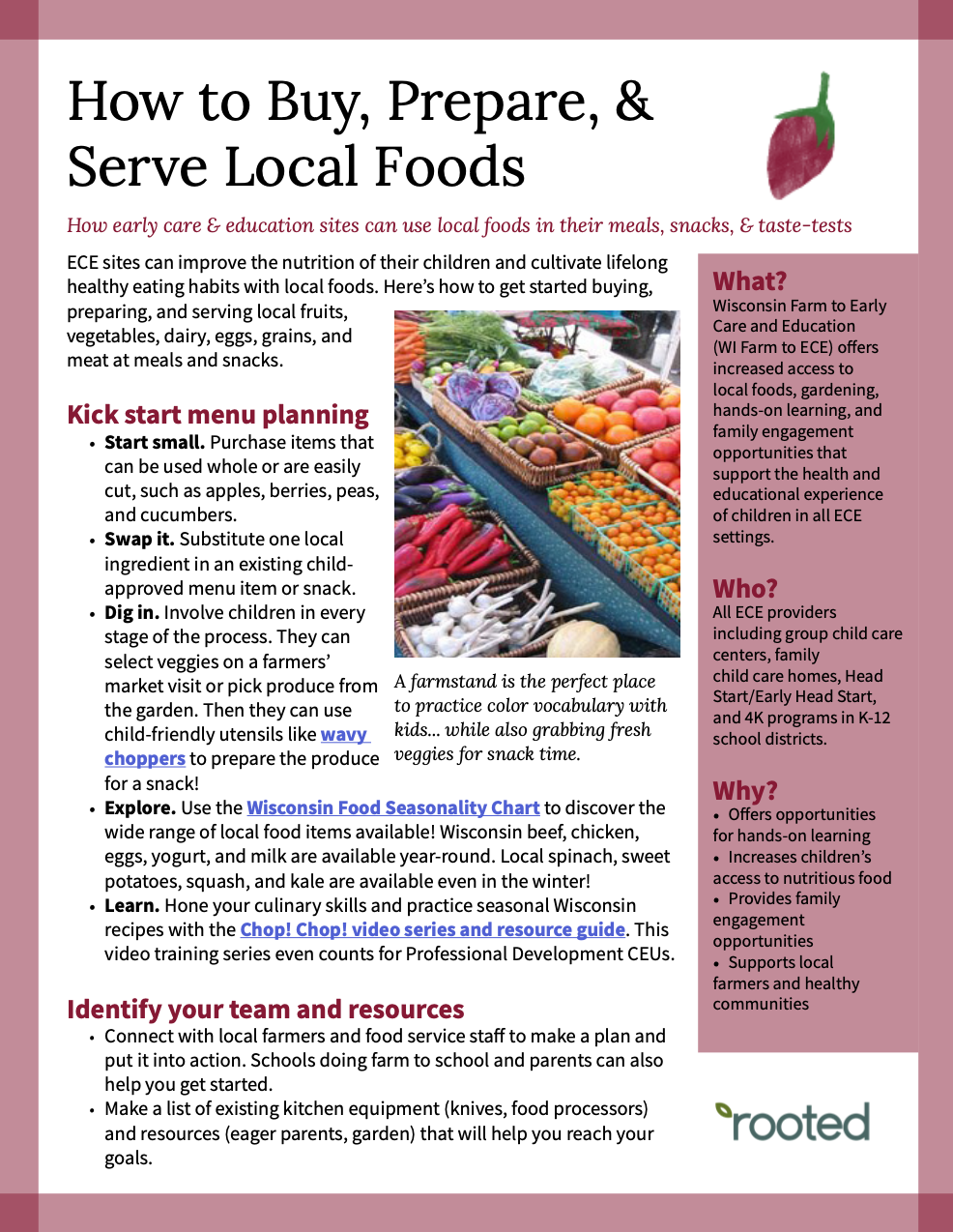 How to Buy, Prepare, and Serve Local Foods